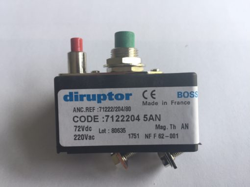 Unipolar circuit breaker - Diruptor